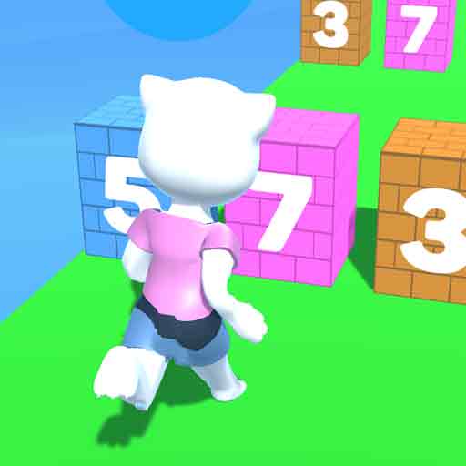 Cat Angela Running | Just Hot Games