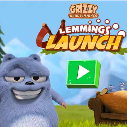 Grizzy And The Lemmings Lemmings Launch Game | Just Hot Games