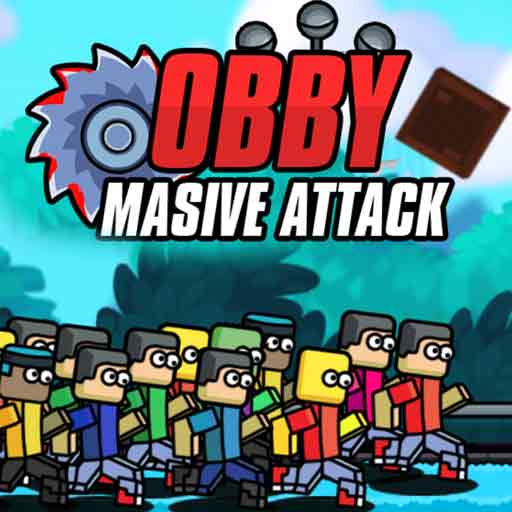Obby Massive Attack Game Online Free | Just Hot Games