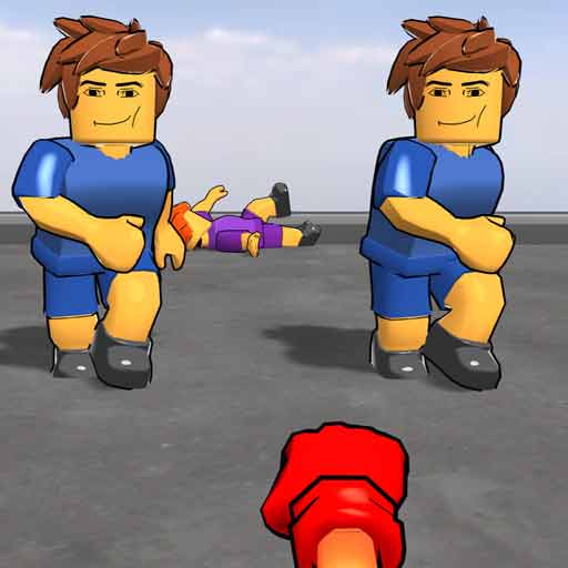 Super Punch! Defeat Noob in Playground Arena | Just Hot Games
